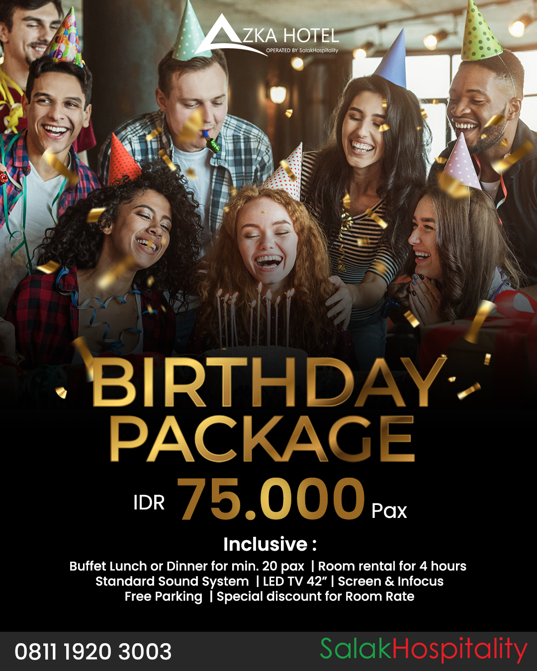 Azka Hotel Hadirkan Birthday Package Spesial, Rayakan Momen Ulang Tahun ...